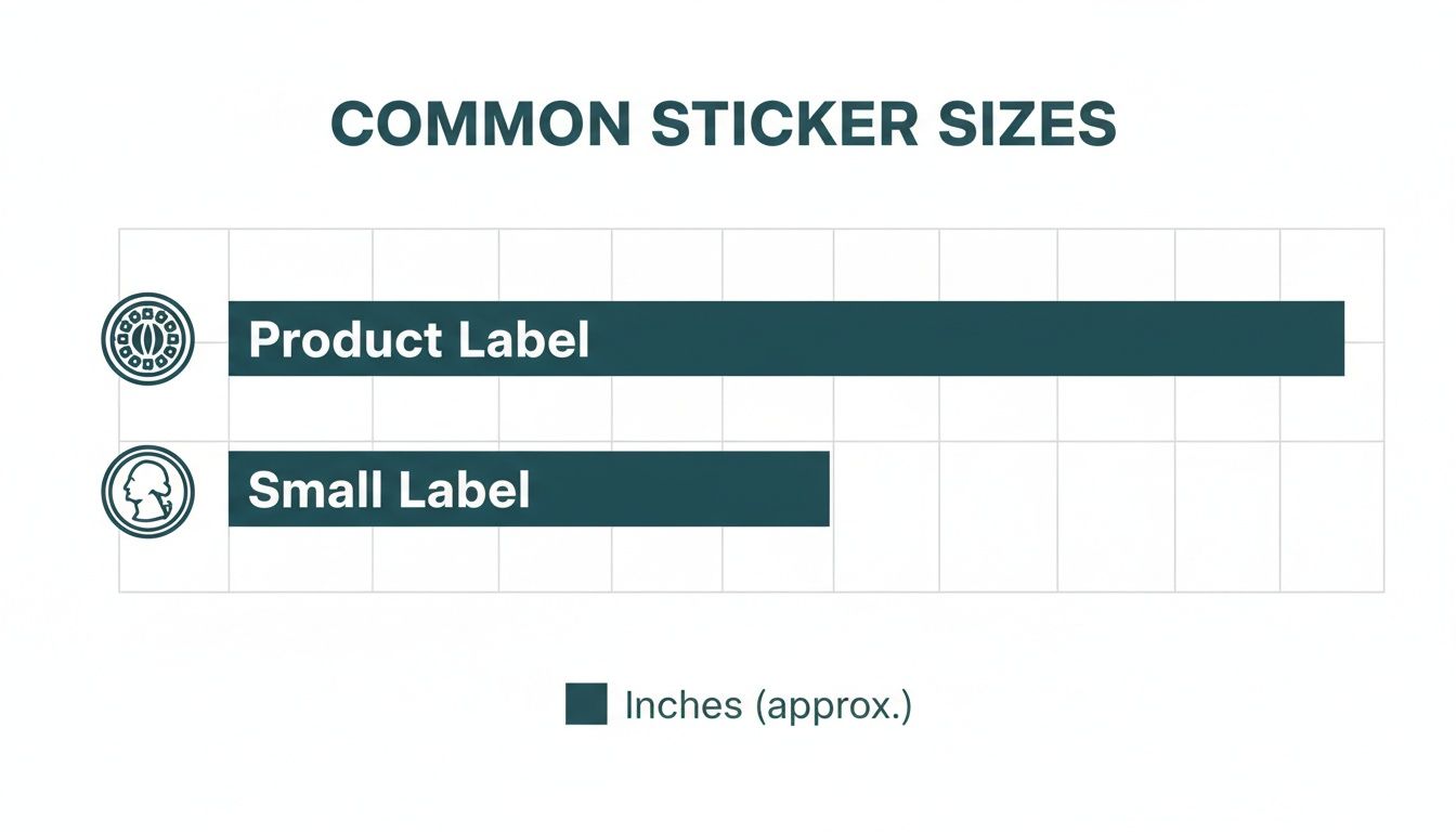 The Complete Sticker Sizing Chart for Perfect Designs