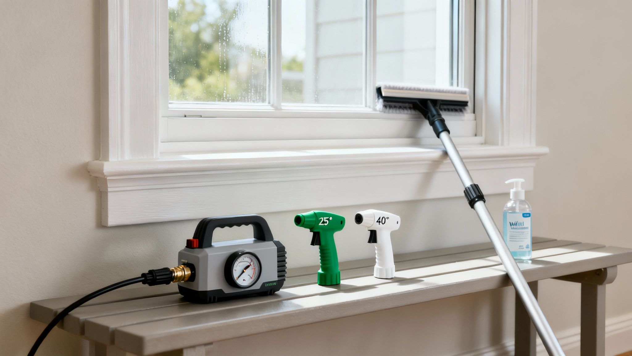 Cleaning Windows with Pressure Washer Safely: Pro Tips - Sparkle Tech ...