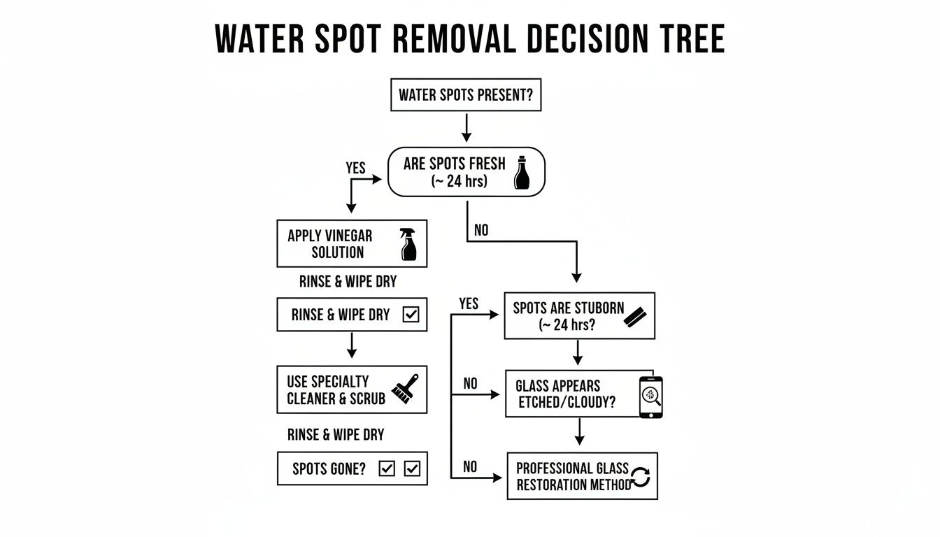 How Do I Remove Water Spots from Windows A Pro Guide - Sparkle Tech ...