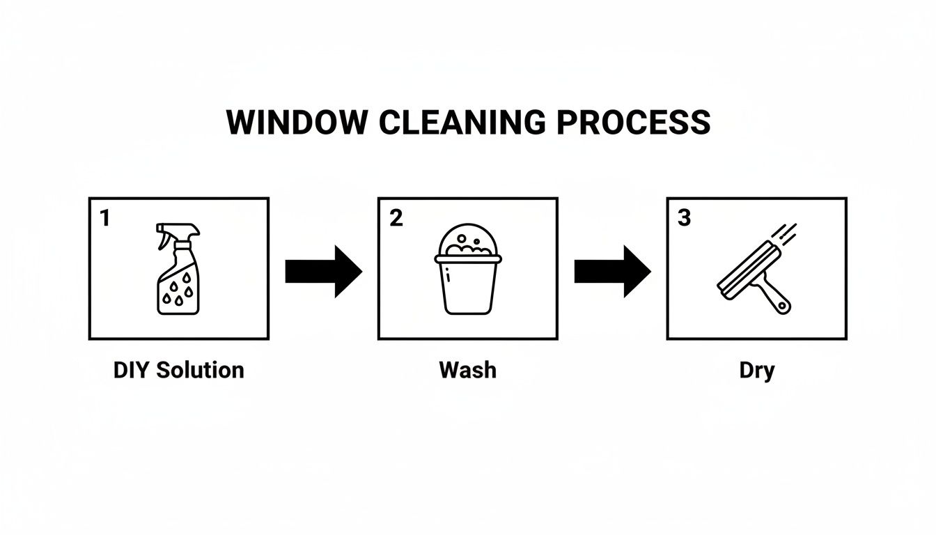 How to Clean the Inside of a Window for a Perfect Shine - Sparkle Tech ...