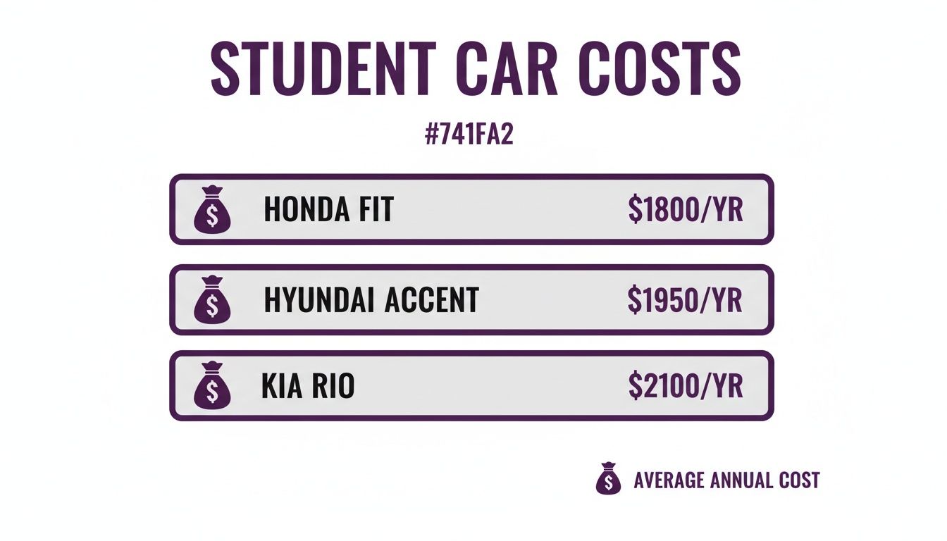 Top Picks: Best Cars For College Students For Your Campus Ride