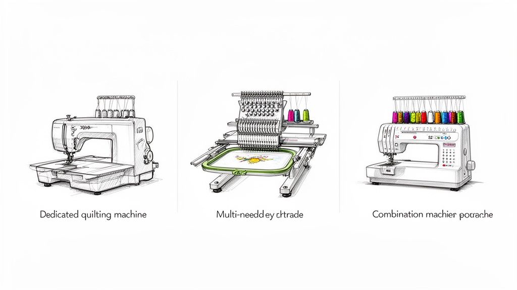 Choosing Sewing Machines for Quilting and Embroidery – B-Sew Inn