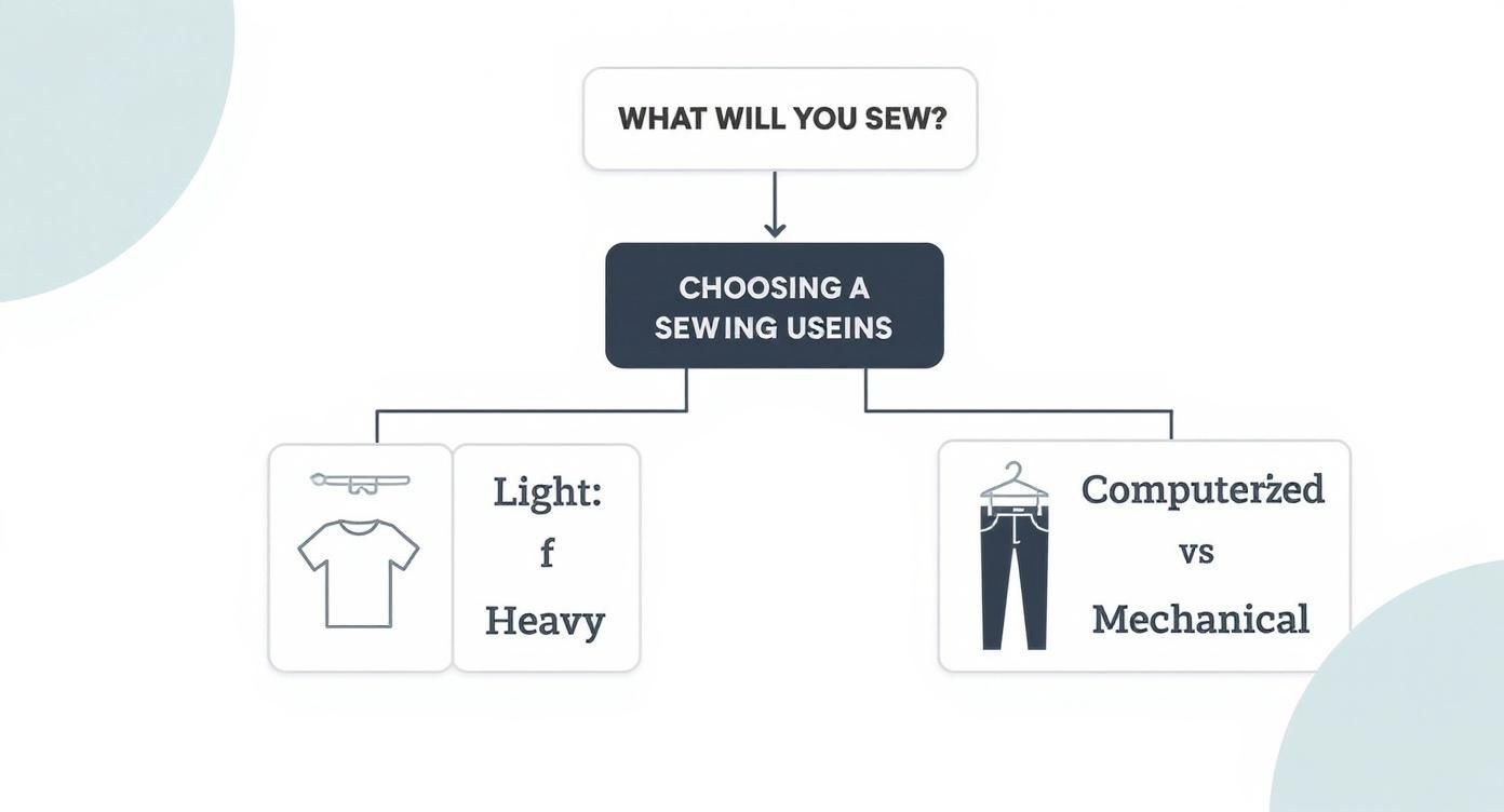 How to Choose a Sewing Machine That's Right for You – B-Sew Inn