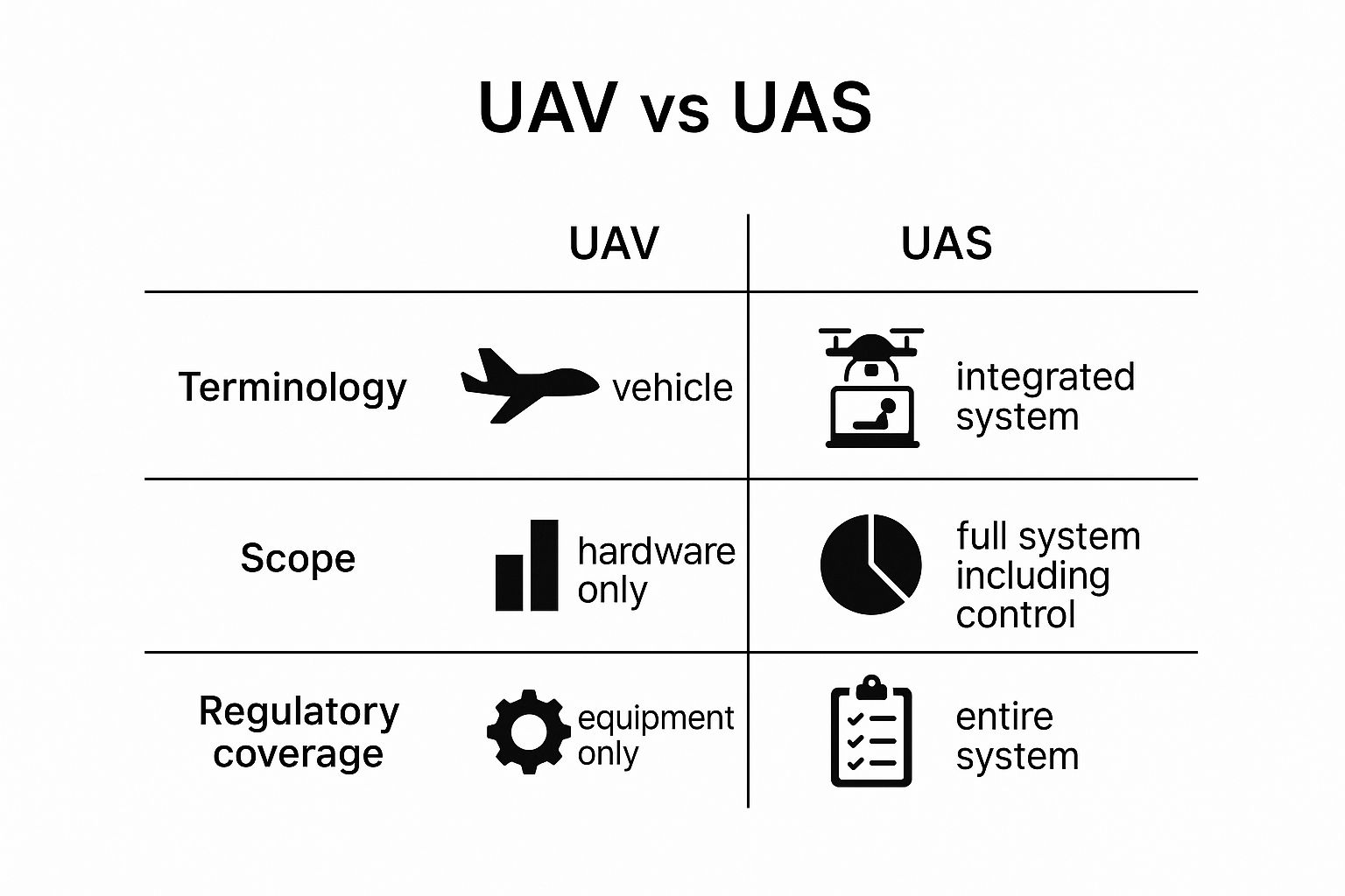 UAV vs UAS: Key Differences Explained | Your Guide | Evolution Flight ...