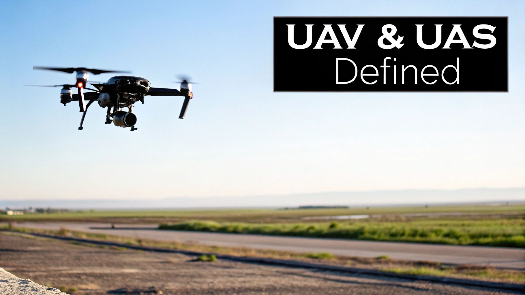 UAV vs UAS: Key Differences Explained | Your Guide | Evolution Flight ...