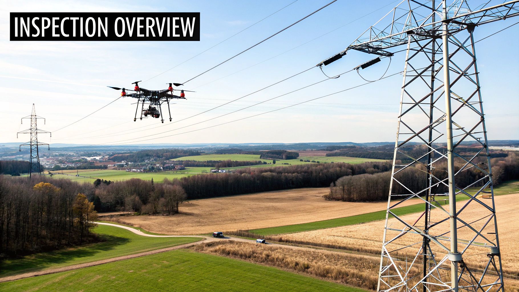 Drone Power Line Inspection for Grid Safety | Evolution Flight ...