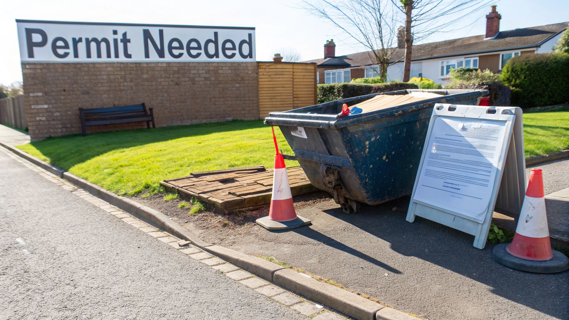 how to hire a skip: Quick UK guide to sizes, costs & permits