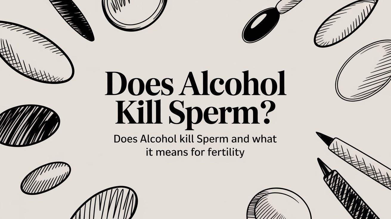 Does Alcohol Kill Sperm? What Men Need to Know for Their Fertility