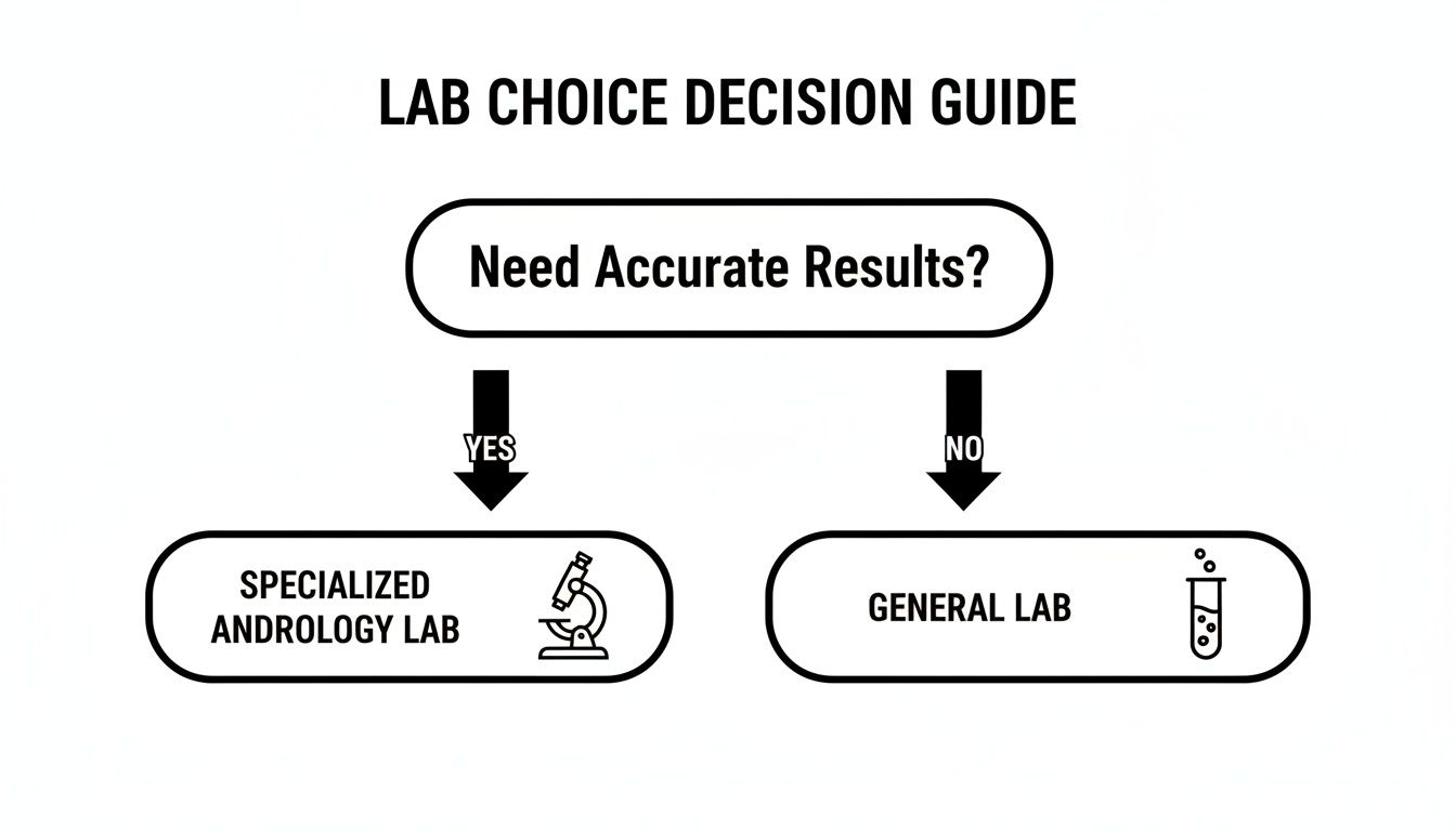 Where Can I Get a Sperm Test? A Man's Guide to Options