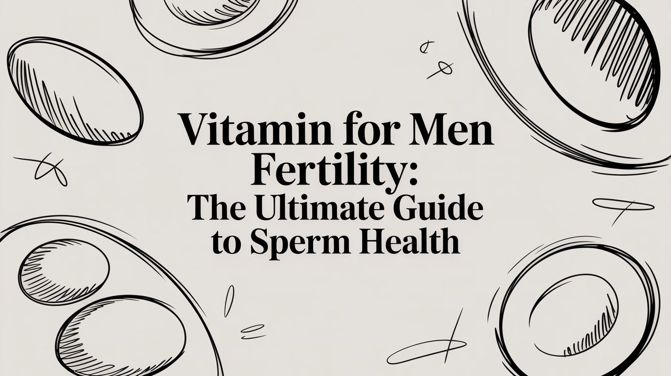 Vitamin for Men Fertility: The Ultimate Guide to Sperm Health