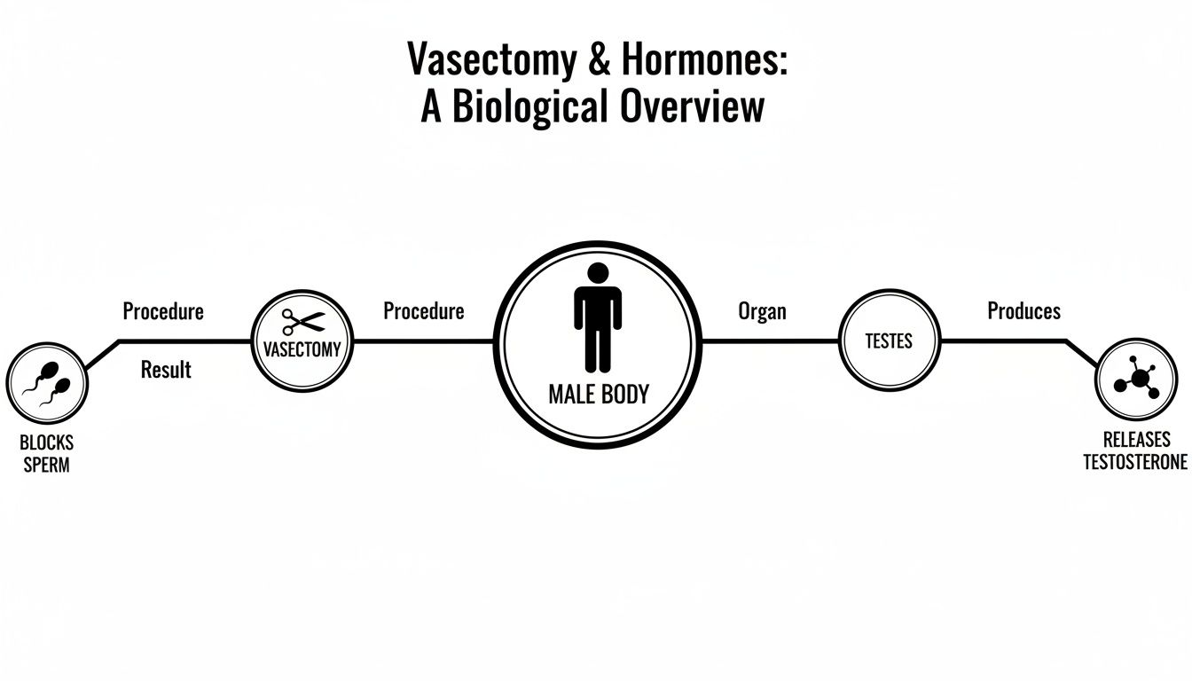 Can a vasectomy cause low testosterone levels? Debunking myths and hormones