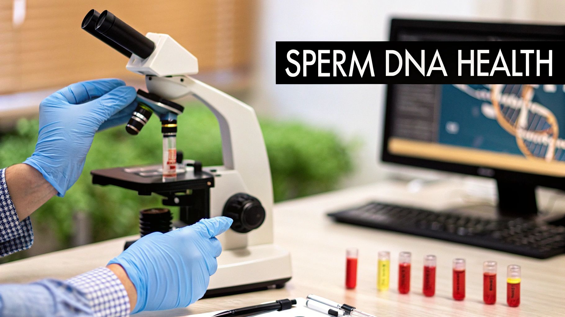 A Man's Guide to the DNA Sperm Fragmentation Test