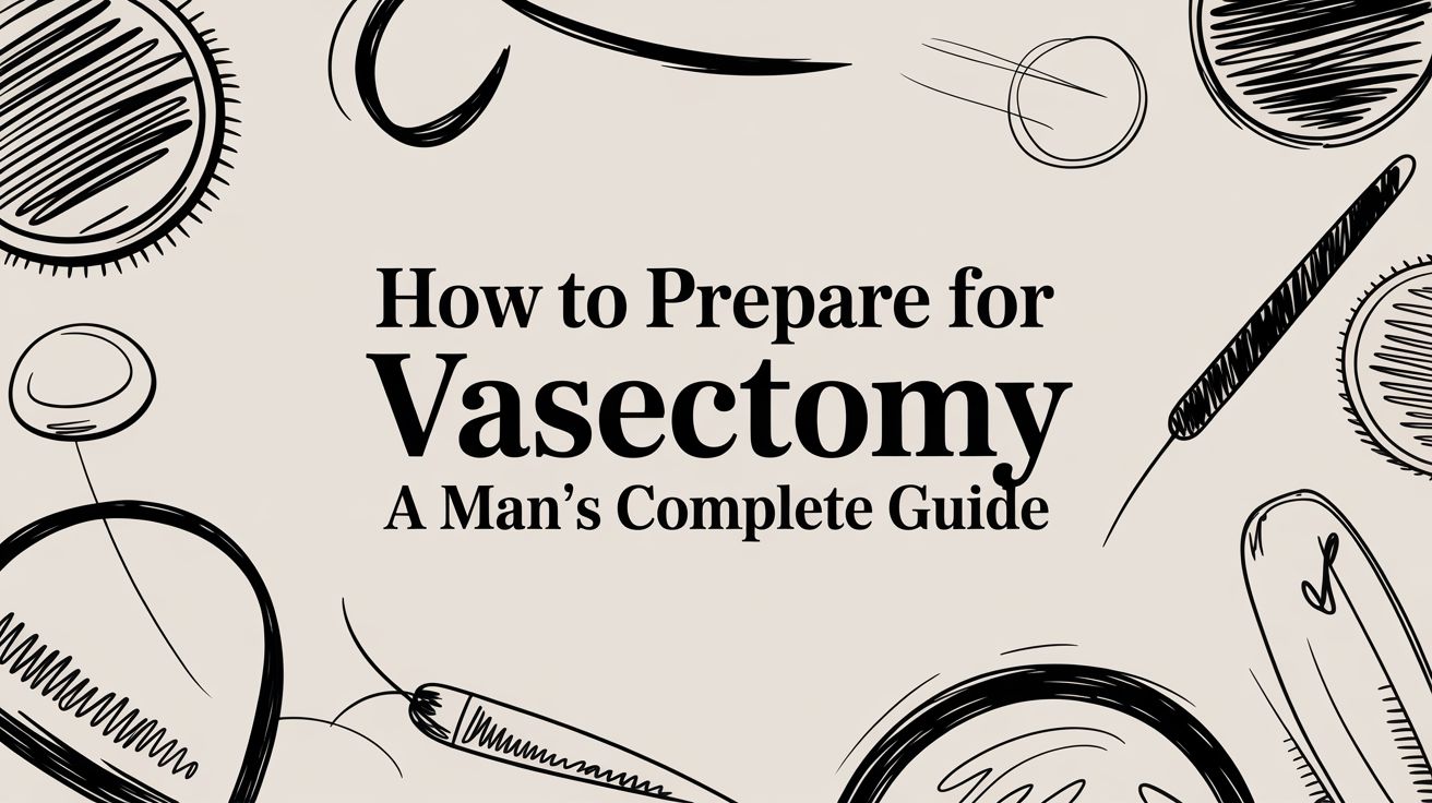 How to Prepare for a Vasectomy: A Man's Complete Guide