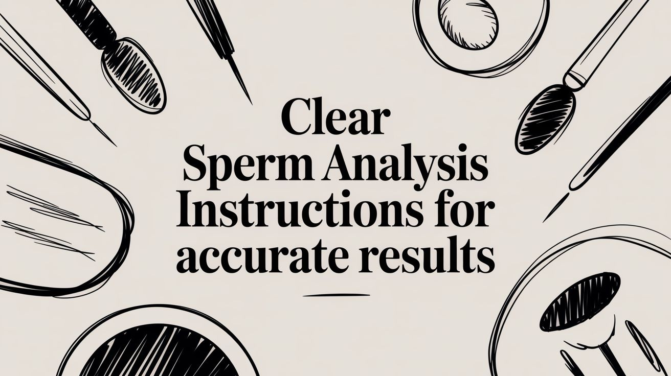 Clear Sperm Analysis Instructions for Accurate Results