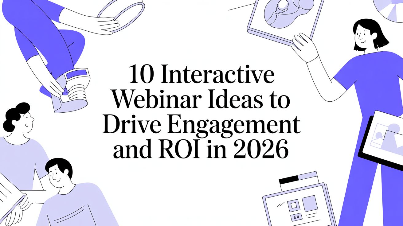 10 Interactive Webinar Ideas to Drive Engagement and ROI in 2026 ...