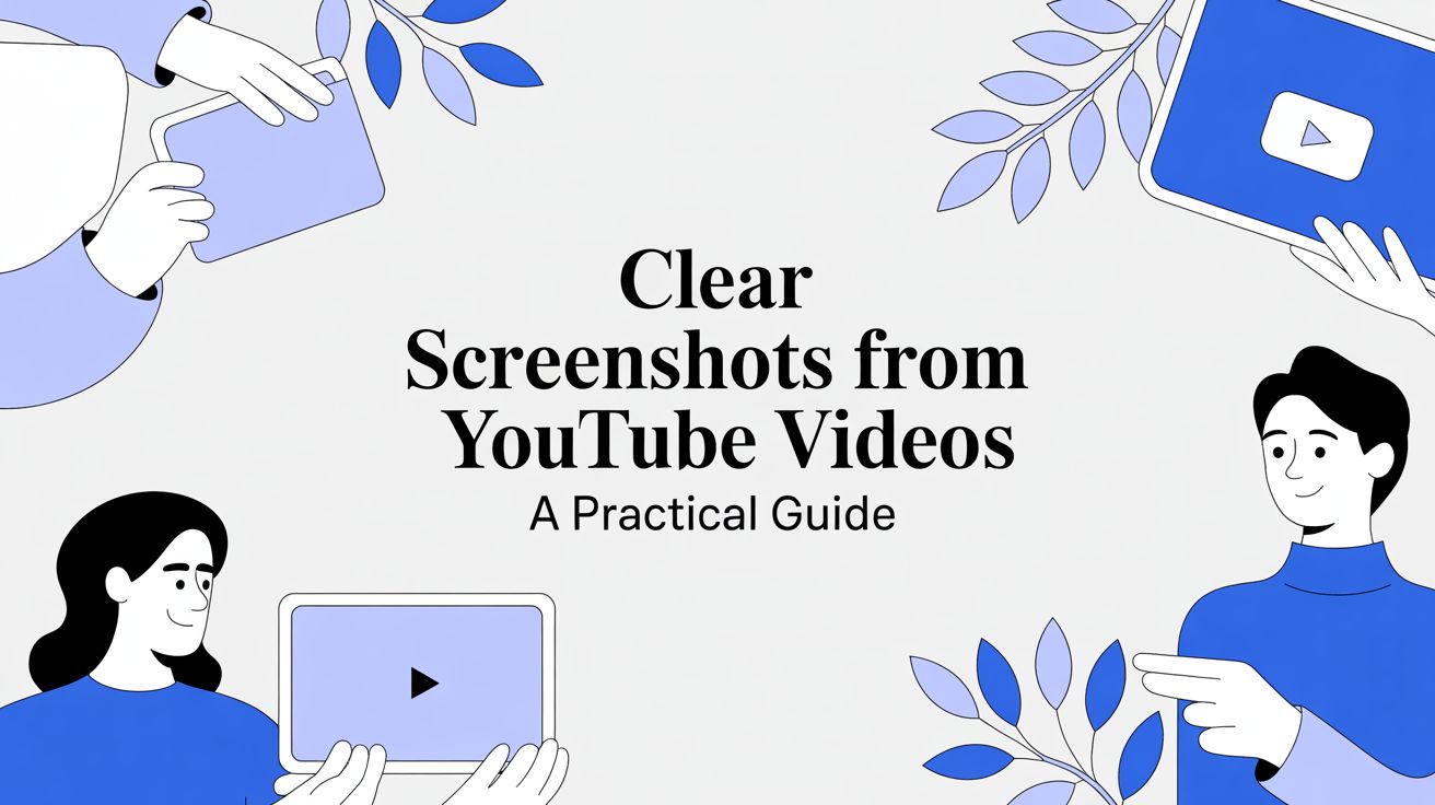 Clear Screenshots from YouTube Videos: A Practical Guide | HoverNotes