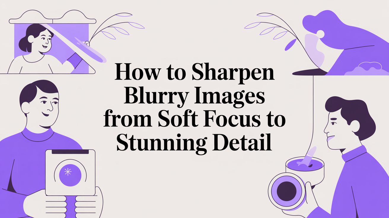 How to Sharpen Blurry Images From Soft Focus to Stunning Detail ...