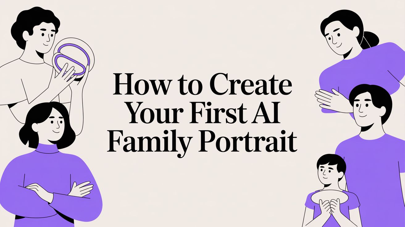 How to Create Your First AI Family Portrait | DreamShootAI