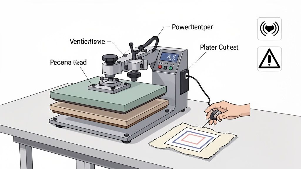 How to Use a Heat Press Machine for Perfect DTF Transfers
