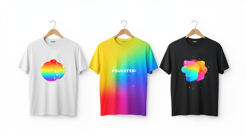 How to Make Custom T Shirts with DTF Transfers