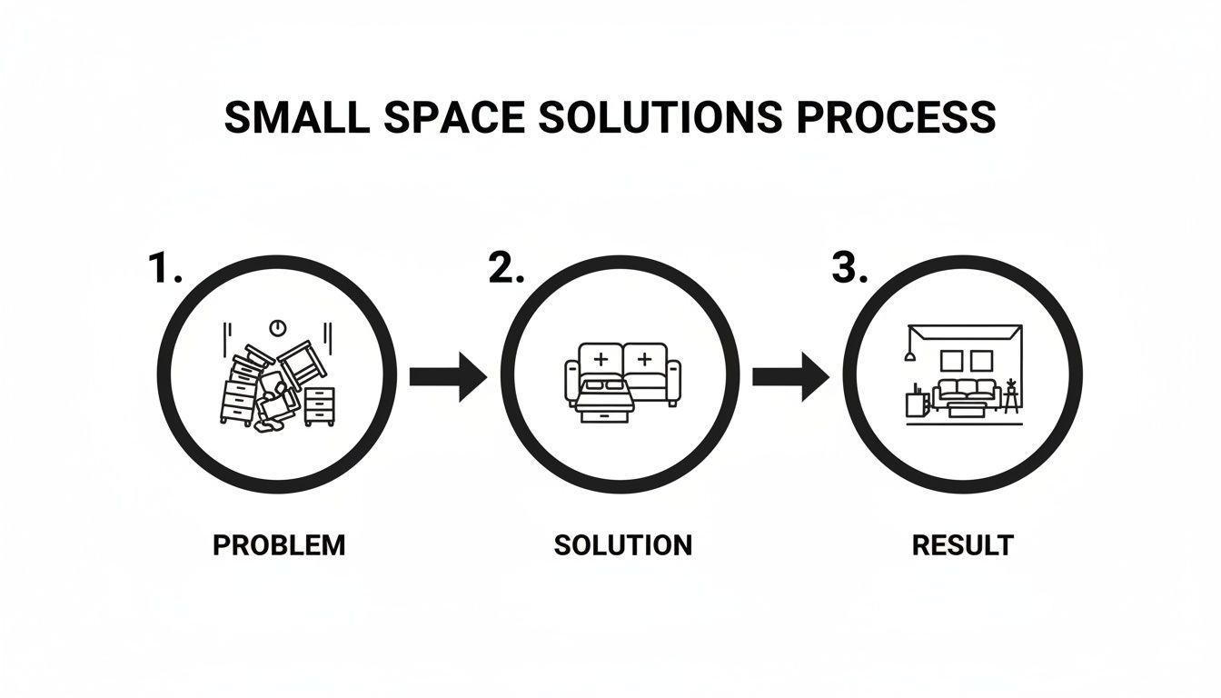 Sofa for small living room: A Family Guide to Space-Saving Comfort