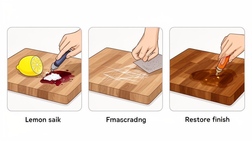 Caring for Butcher Block Countertops in Your NWI Home