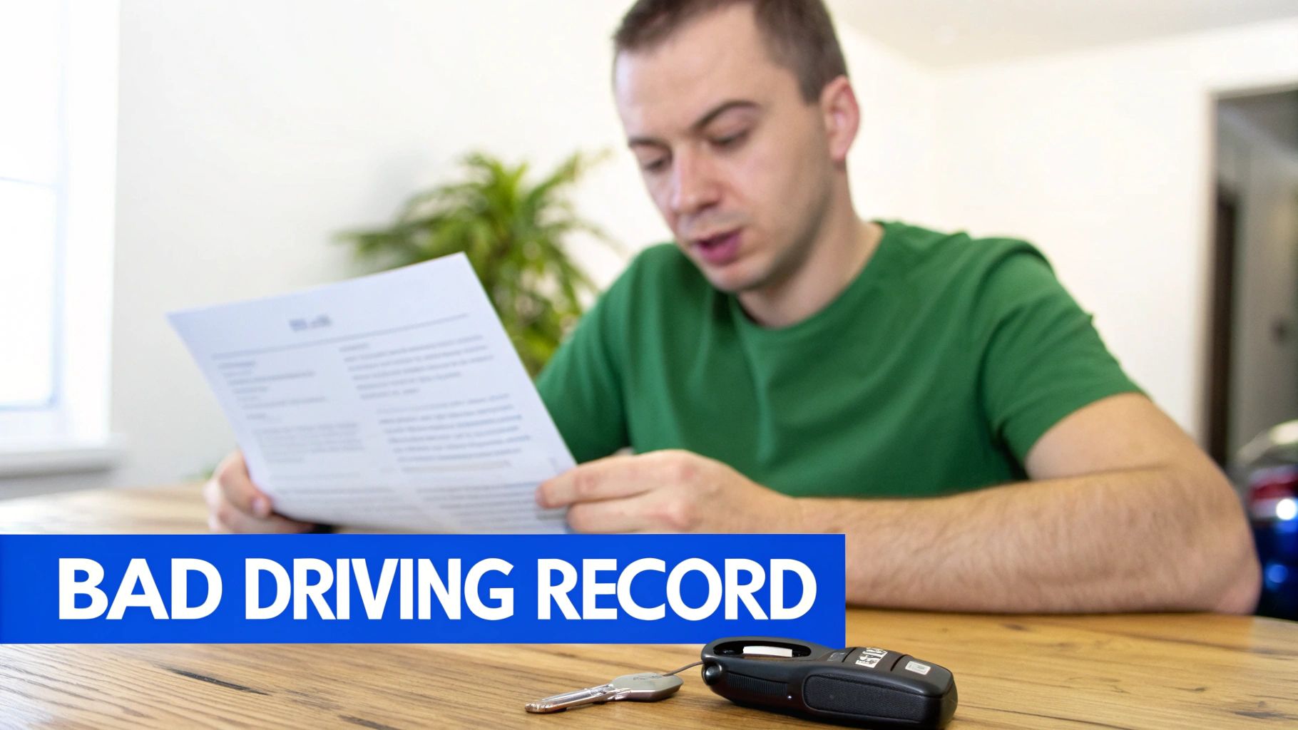 Bad Driving Record Insurance: How to Lower Premiums with High-Risk ...