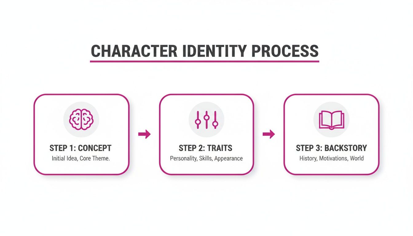How to Create a Character From Concept to AI Art