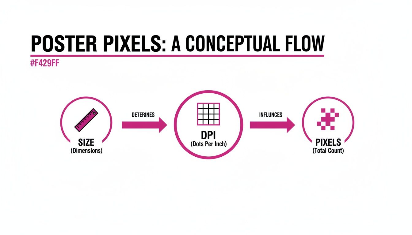 Size of a poster in pixels: A Practical Guide to Sharp Prints