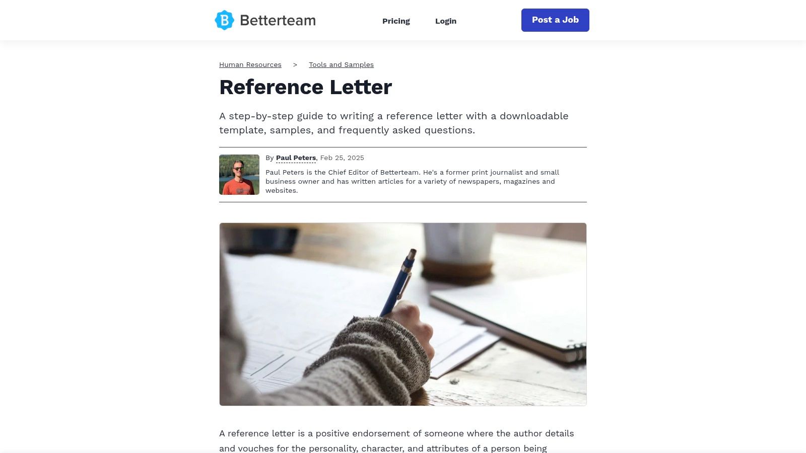 12 Essential Templates for Character References You Can Use in 2026