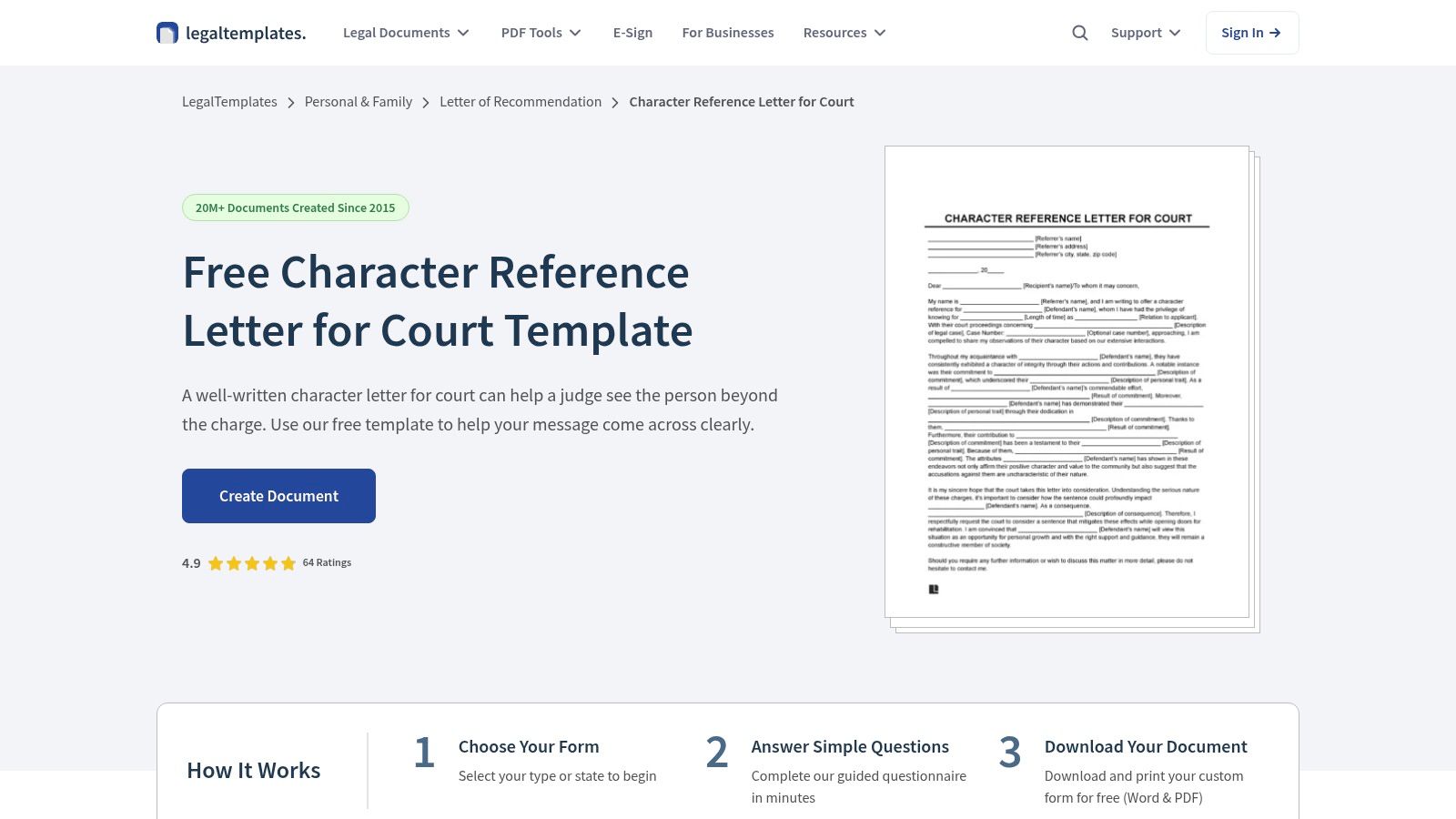 12 Essential Templates for Character References You Can Use in 2026