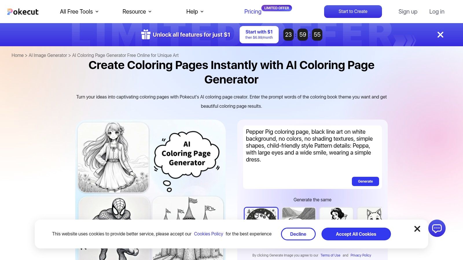 The 12 Best Coloring Page Generator Free Tools for 2025