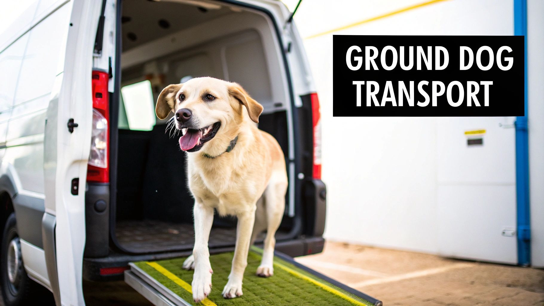 Your Guide to Ground Dog Transport - Its time for your Pets Big Move