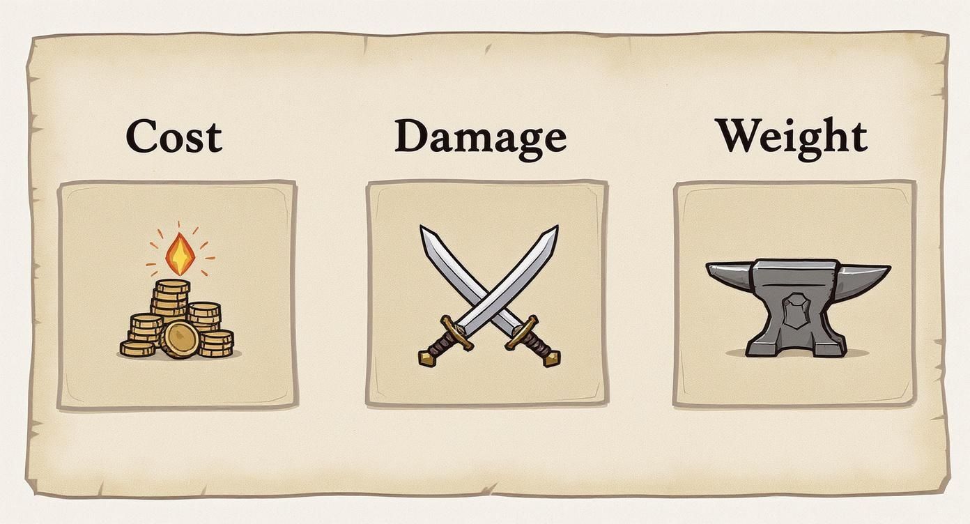A Dungeon Master's Guide to DnD Simple Weapons - TerraClash