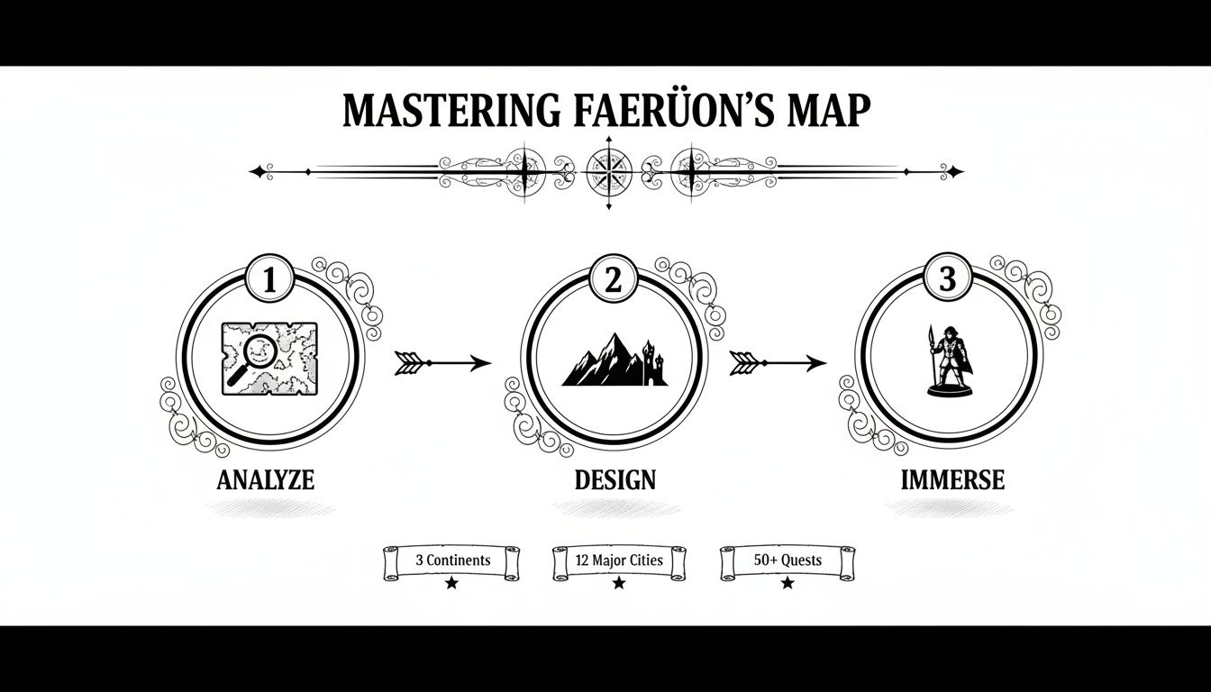 A Dungeon Master's Guide to the Map of Faerun 5e - TerraClash™
