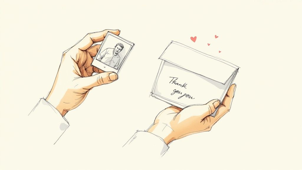 Finding The Right Words How To Write A Funeral Thank You Note