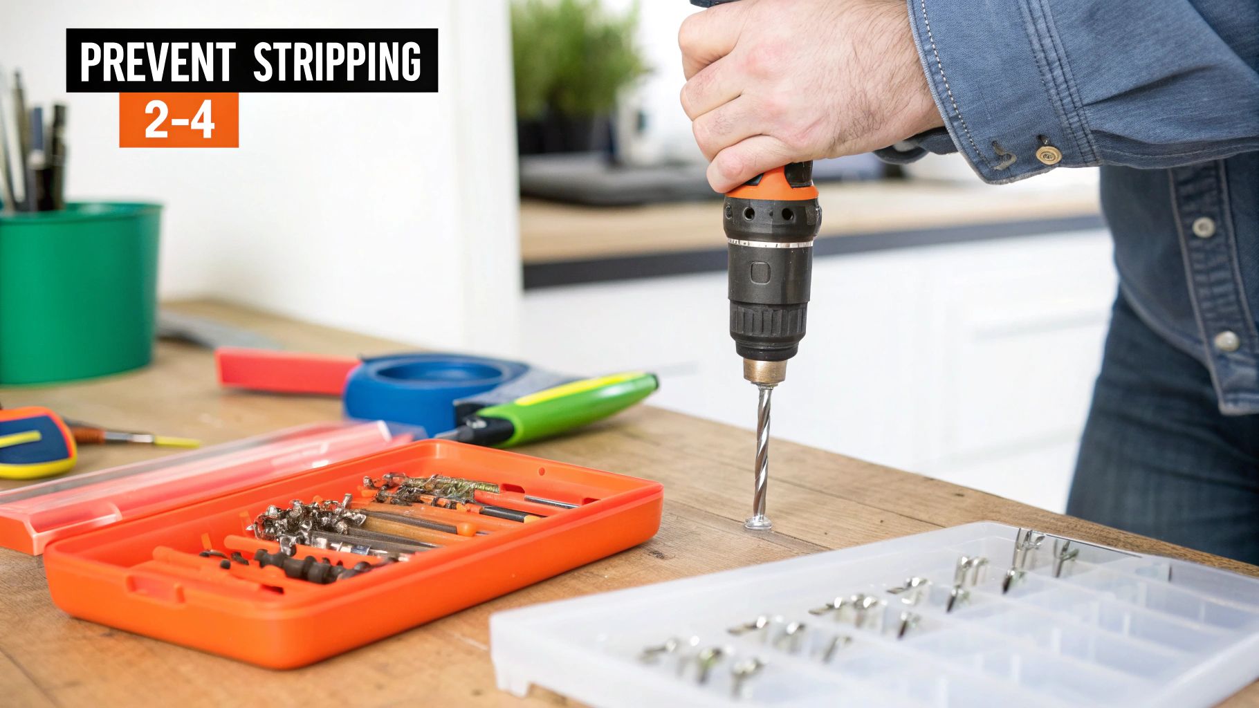 Drilling out a stripped screw: Quick guide | Assembly Smart