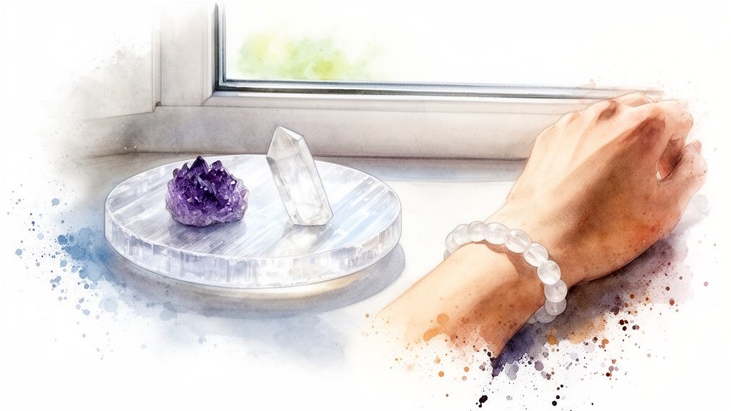 Selenite Crystal Meaning: selenite crystal meaning for cleansing and ...