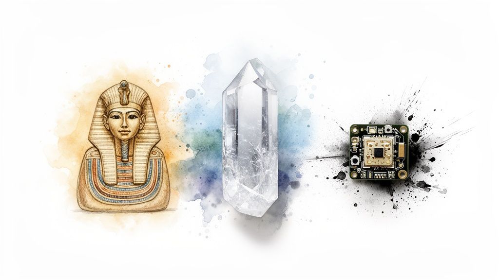 Clear Quartz Meaning The Ultimate Guide to the Master Healer – Evolve Mala