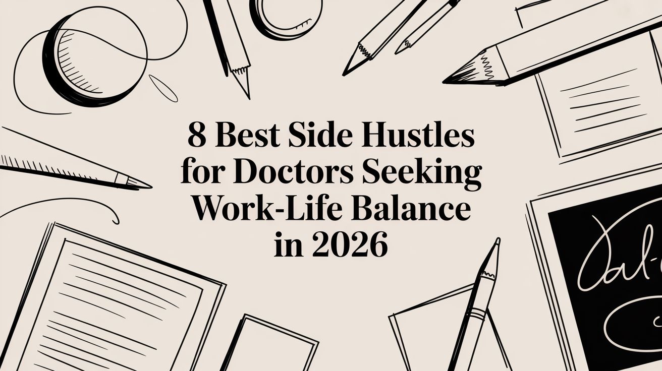 8 Best Side Hustles for Doctors Seeking Wor... | WeekdayDoc