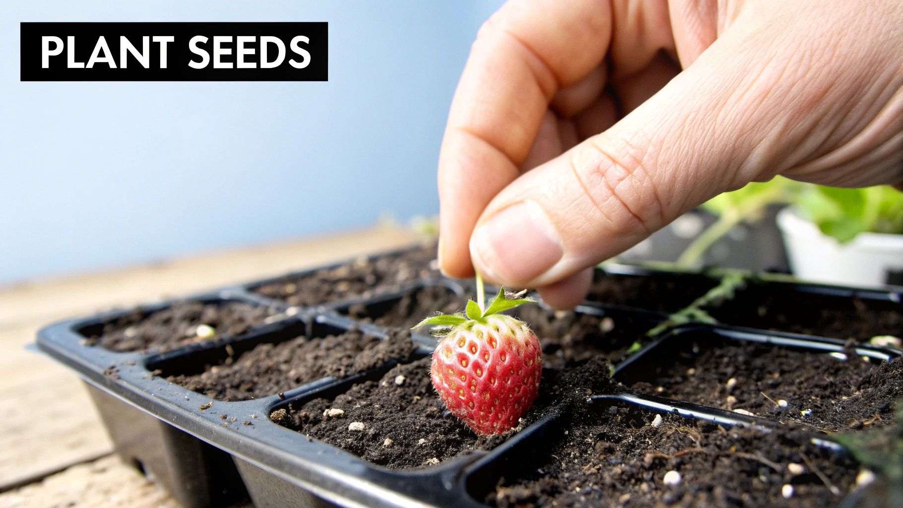 How to Plant Strawberry Seeds: Fun for Kids