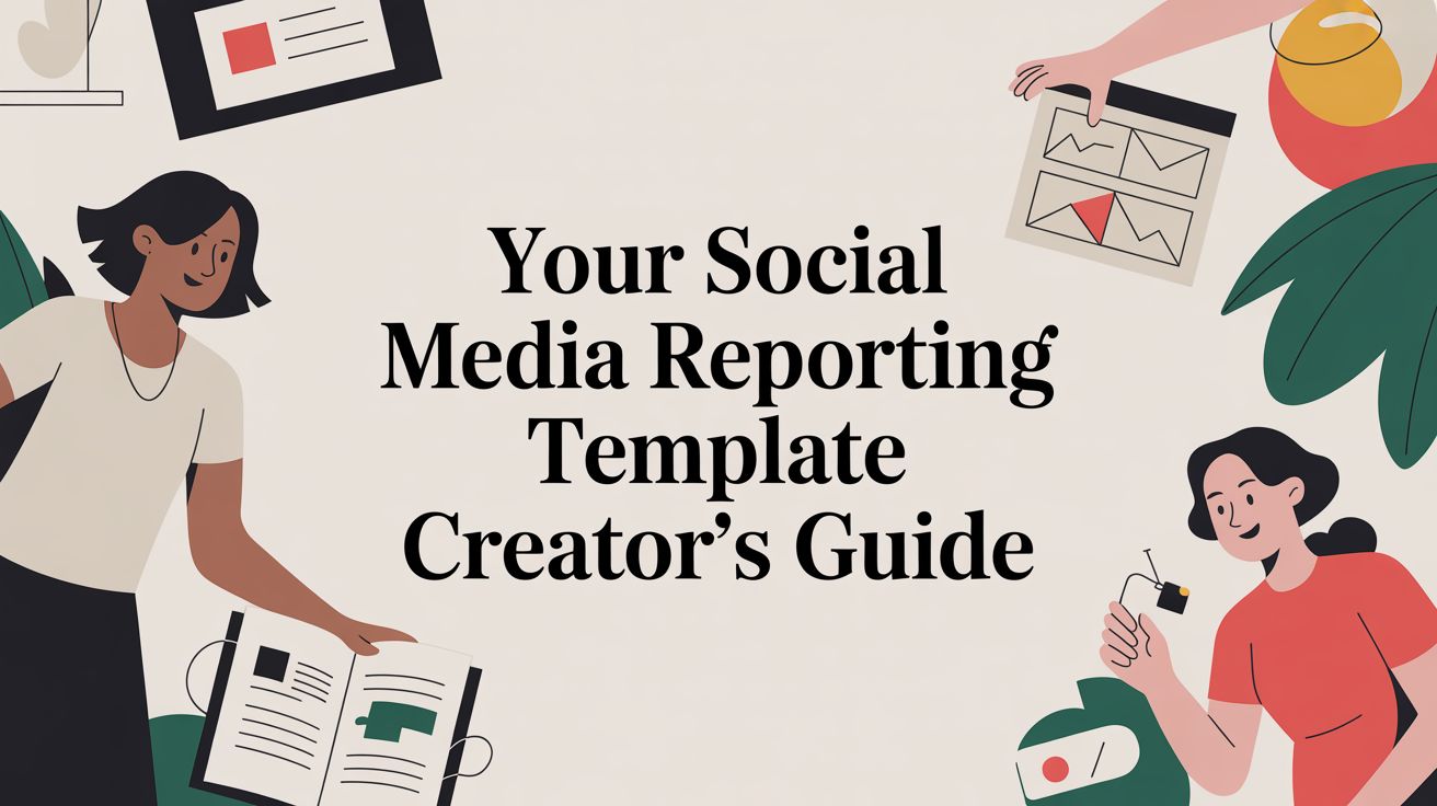 Your Social Media Reporting Template Creator's Guide | Trendy Blog
