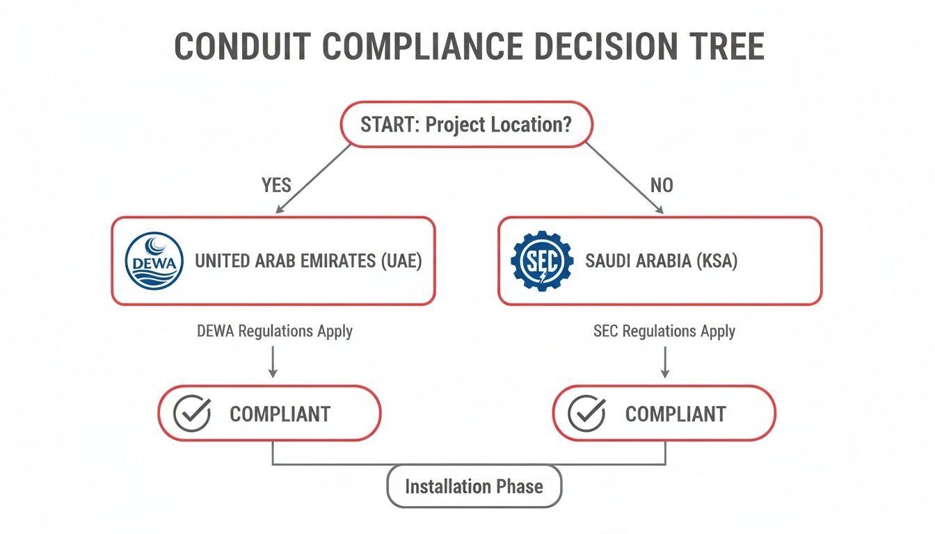Selecting the Right PVC Electrical Conduit Pipe for UAE & GCC Projects ...