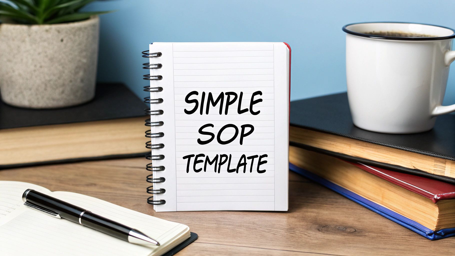 A Simple SOP Template for Graduate School