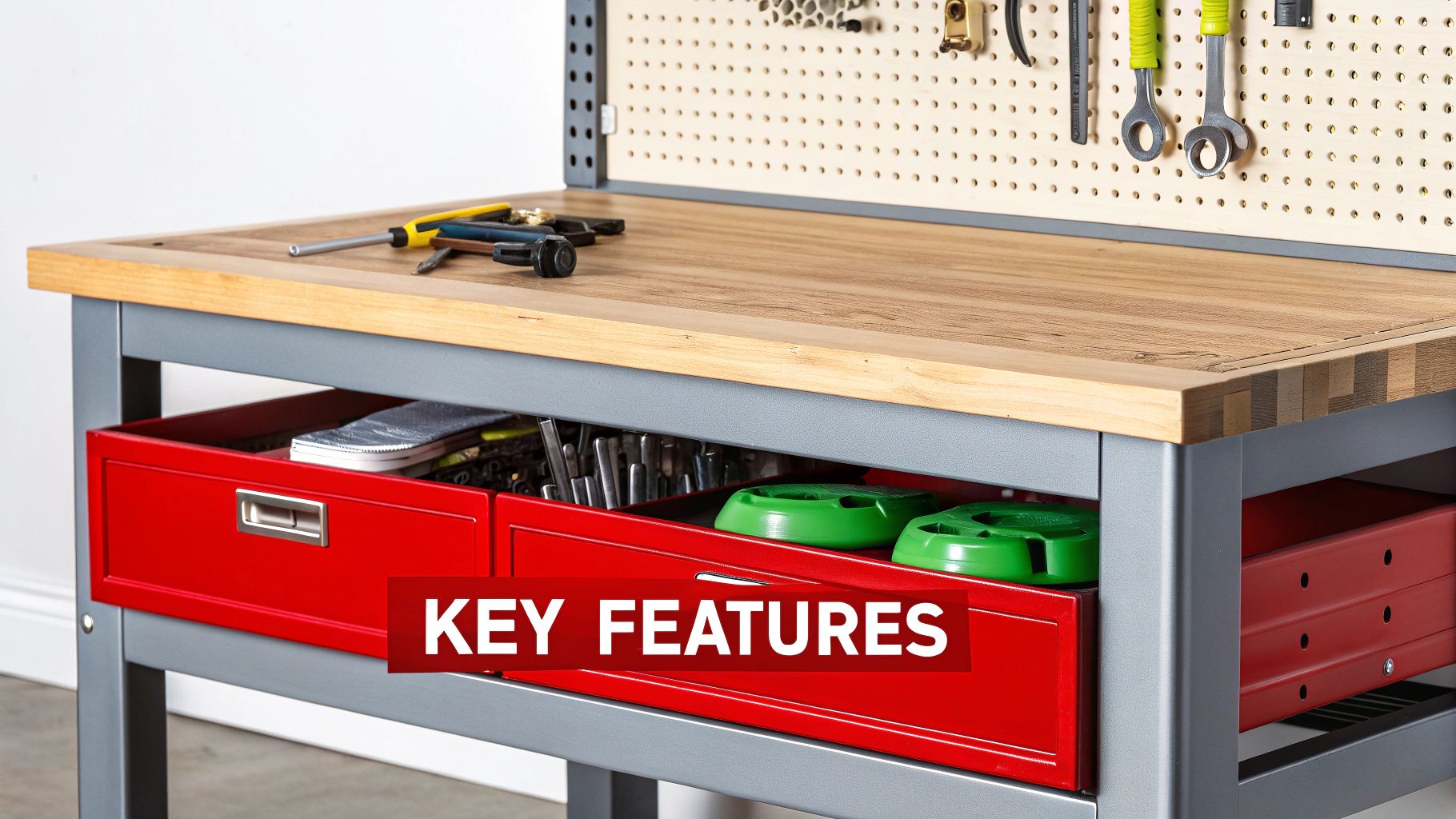 Garage Work Bench With Storage: Organise Your Workshop Today