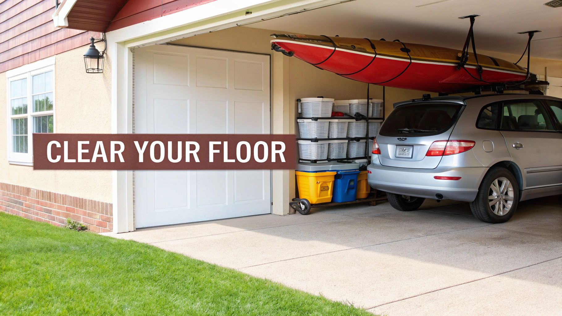 Overhead Garage Storage: Your Guide To A Clutter-Free Space