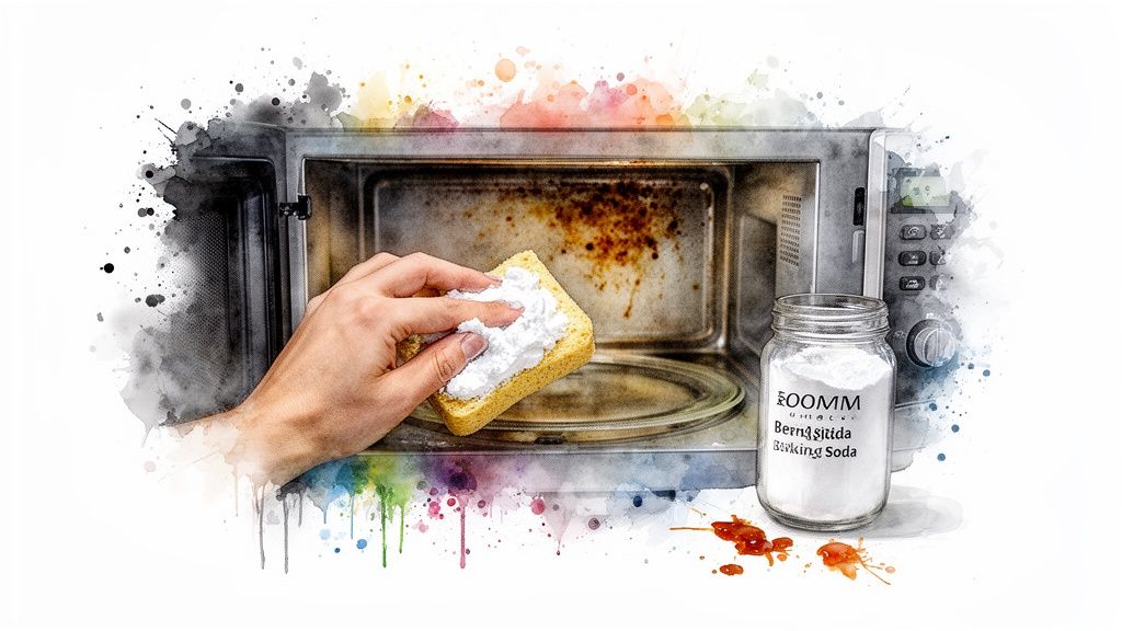 Best way to clean microwave interior: Simple, Natural Methods That Wor ...