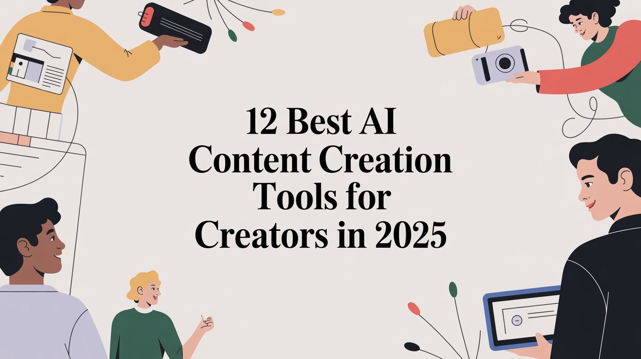 12 Best AI Content Creation Tools for Creators in 2025 | Trendy Blog