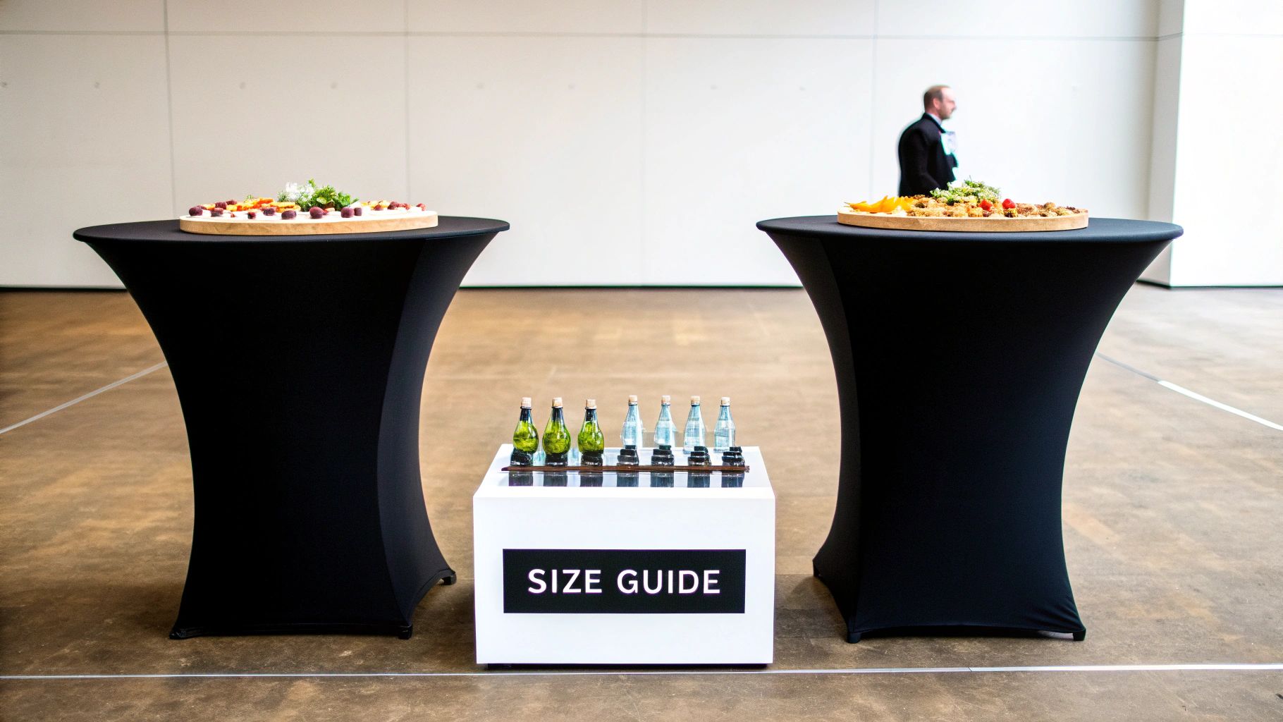 Hiring a Rectangular Cocktail Table in Cape Town