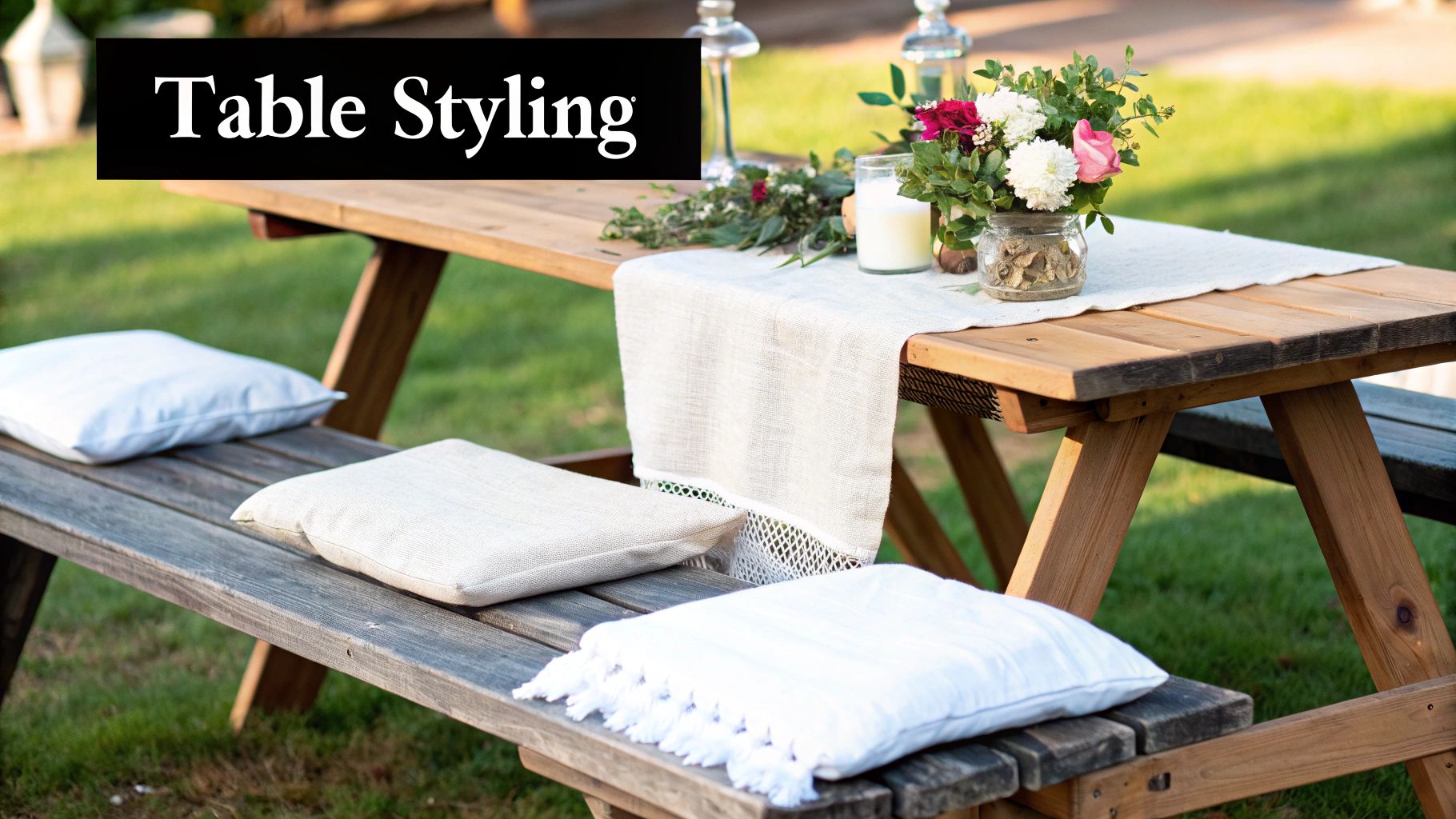 A Guide to Picnic Table and Bench Rentals for Cape Town Events